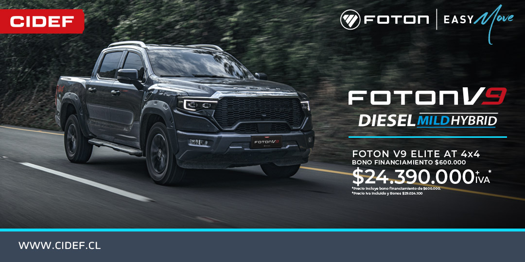 FOTON V9 - Automotora Gellona Autos